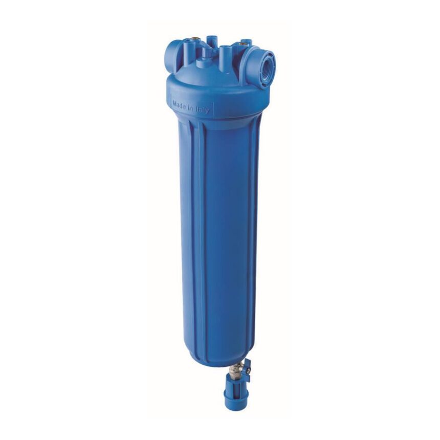 WATER FILTER DP BIG S PM (20") SINGLE 1" AB WITH POSITIONS FOR ...